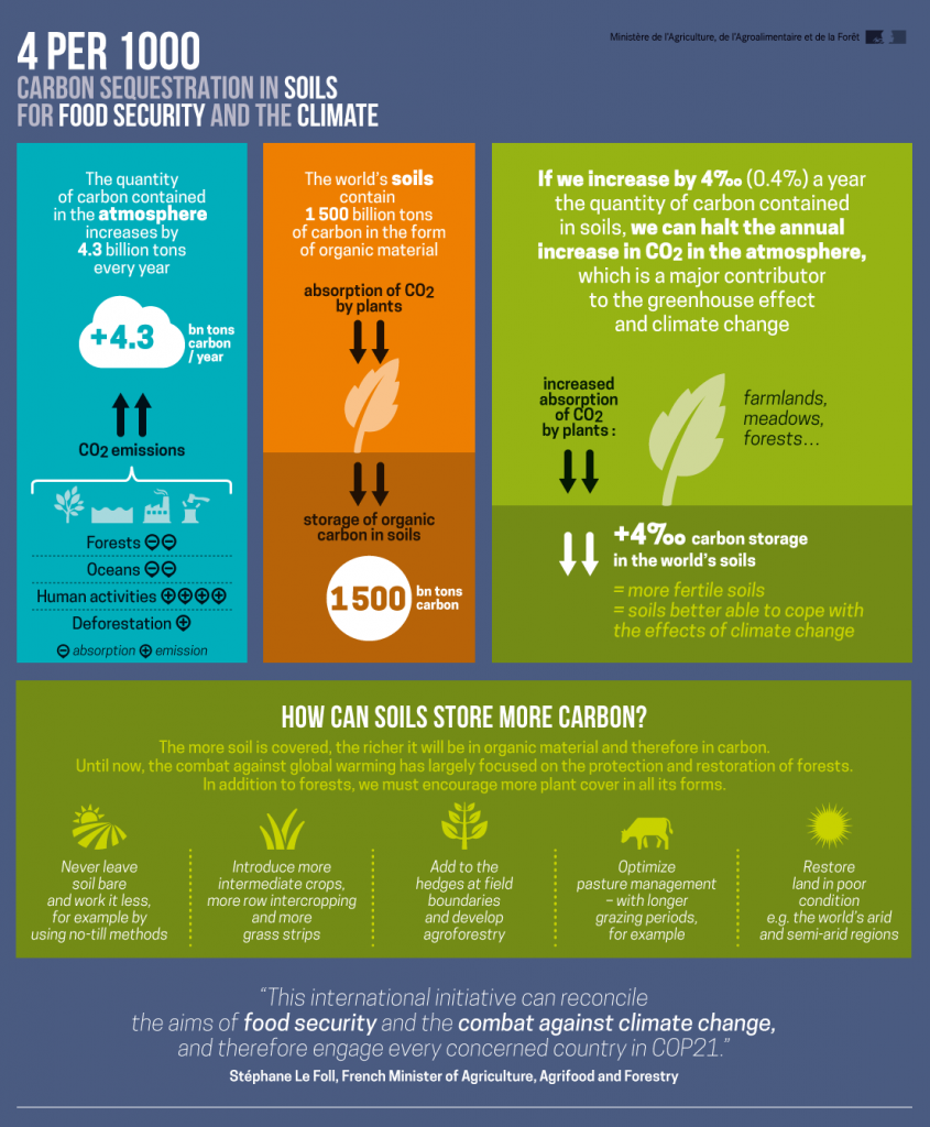 Soil carbon sequestration to combat climate change – a real solution ...